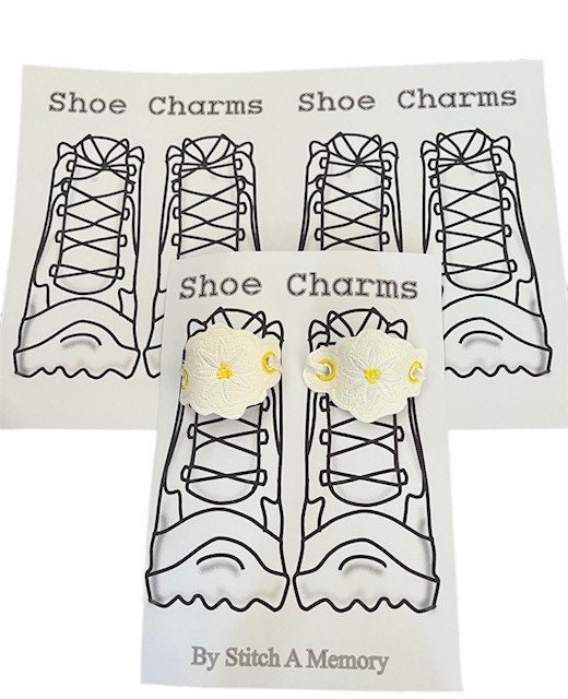 Shoe Charm Display Card PDF Download 2 to A4 Page - Etsy
