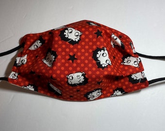 Betty Boop Face Mask | Etsy