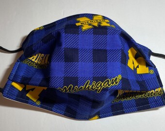 Wolverines Face Mask - Etsy