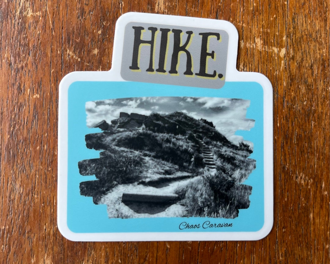 Hike Sticker | Hike Decal | Waterproof | Wind Canyon Trail | Theodore ...