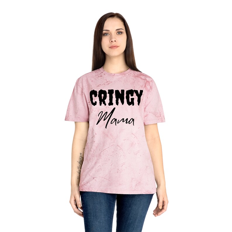 Cringy Mama Tee | Cringy Mama Color Blast T-shirt - Etsy