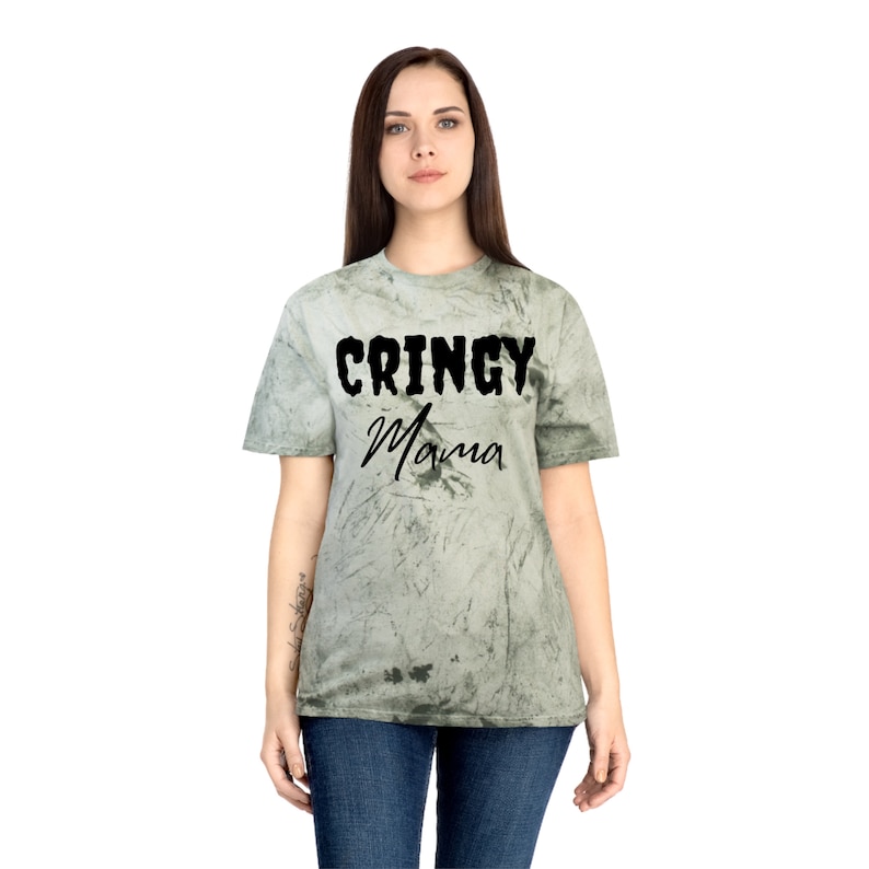 Cringy Mama Tee | Cringy Mama Color Blast T-shirt - Etsy