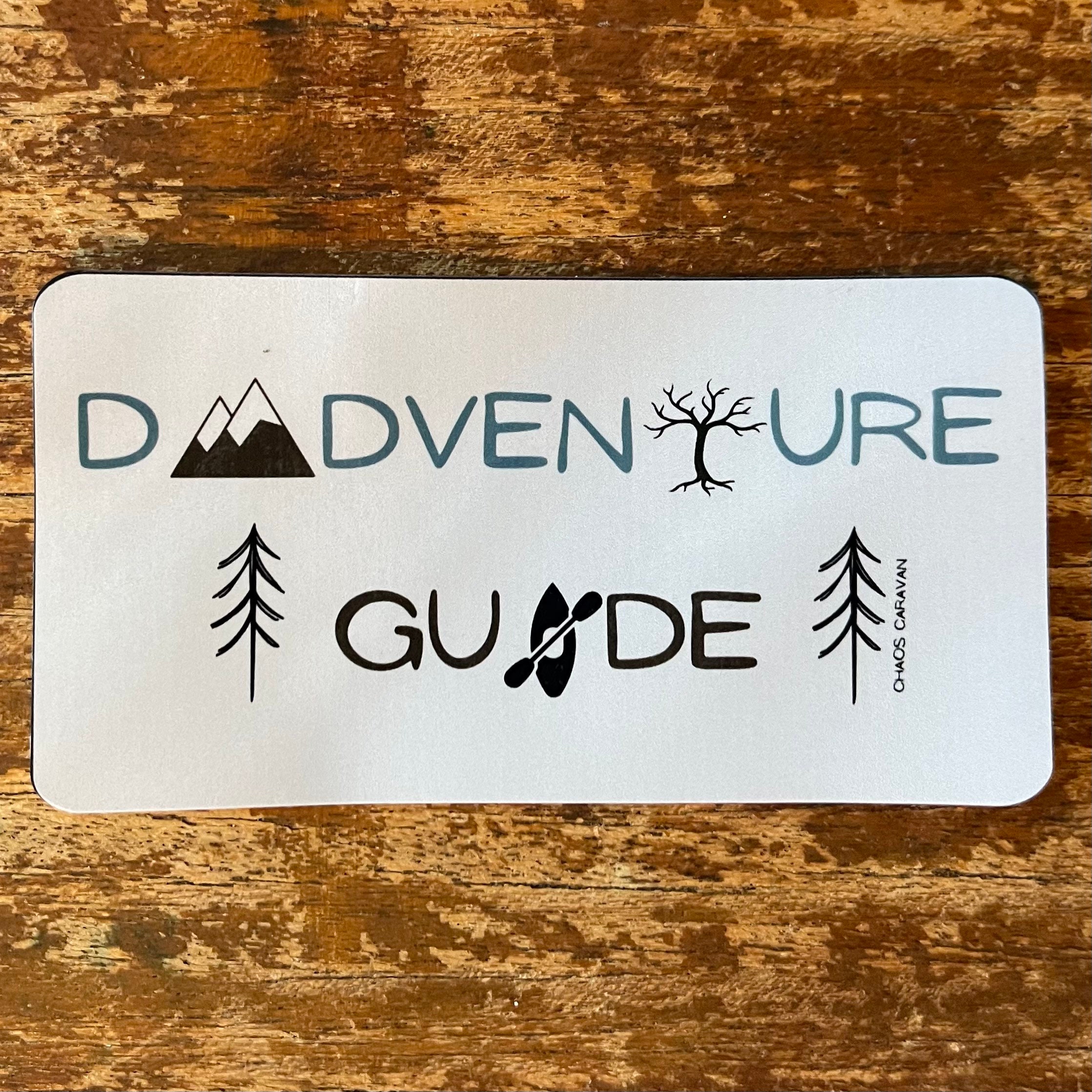 Dadventure Guide Sticker | Dad Decal | Outdoorsy Dad Sticker ...