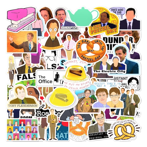 The Office Stickers - Etsy