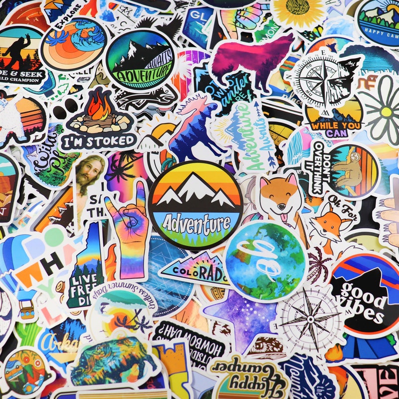 Nature Themed Stickers - Etsy