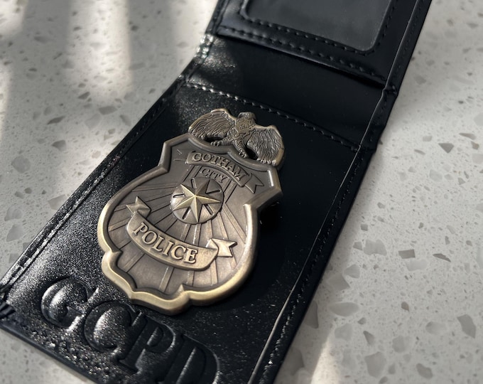 Gotham City Police Department Card Case With GCPD Badge - Etsy
