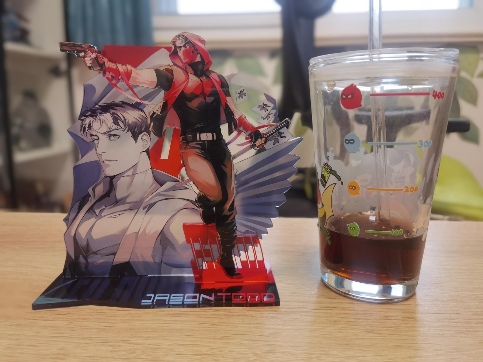 6.3'' Red Hood Standee and Raccoon! Jason Todd Charm - Etsy