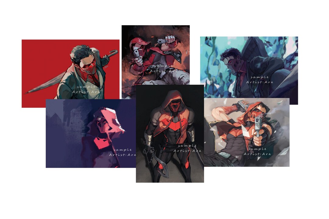 Red Hood/jason Todd Prints - Etsy