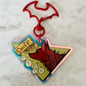 Beast World Red Hood and Nightwing Sticker Sheets and Holo Acrylic ...