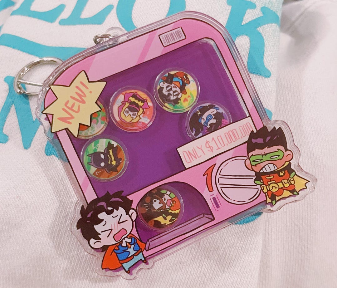 Gozerdor's Acrylic Shaker Charm - Etsy