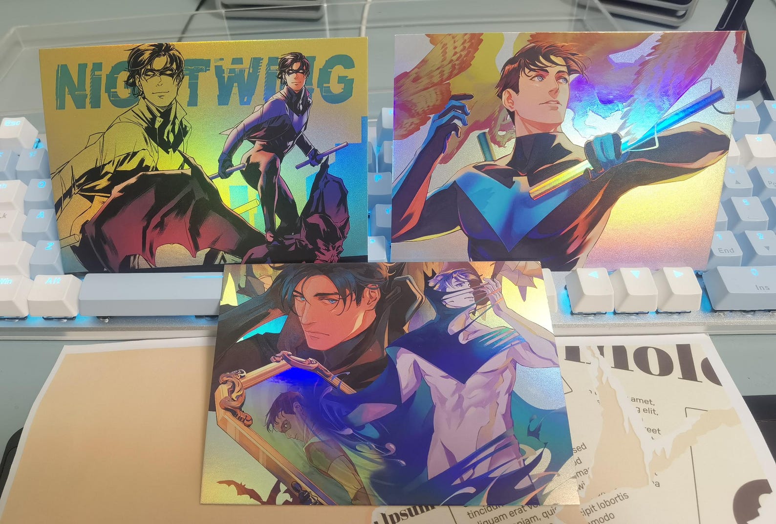 Red Hood and Nightwing Prints - Etsy