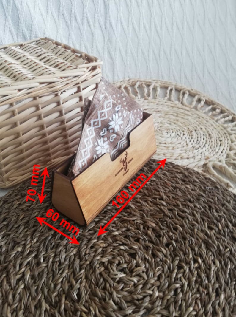 Wooden Handkerchief Box | Tissue Box | Tissue Box Holder | Individual ...