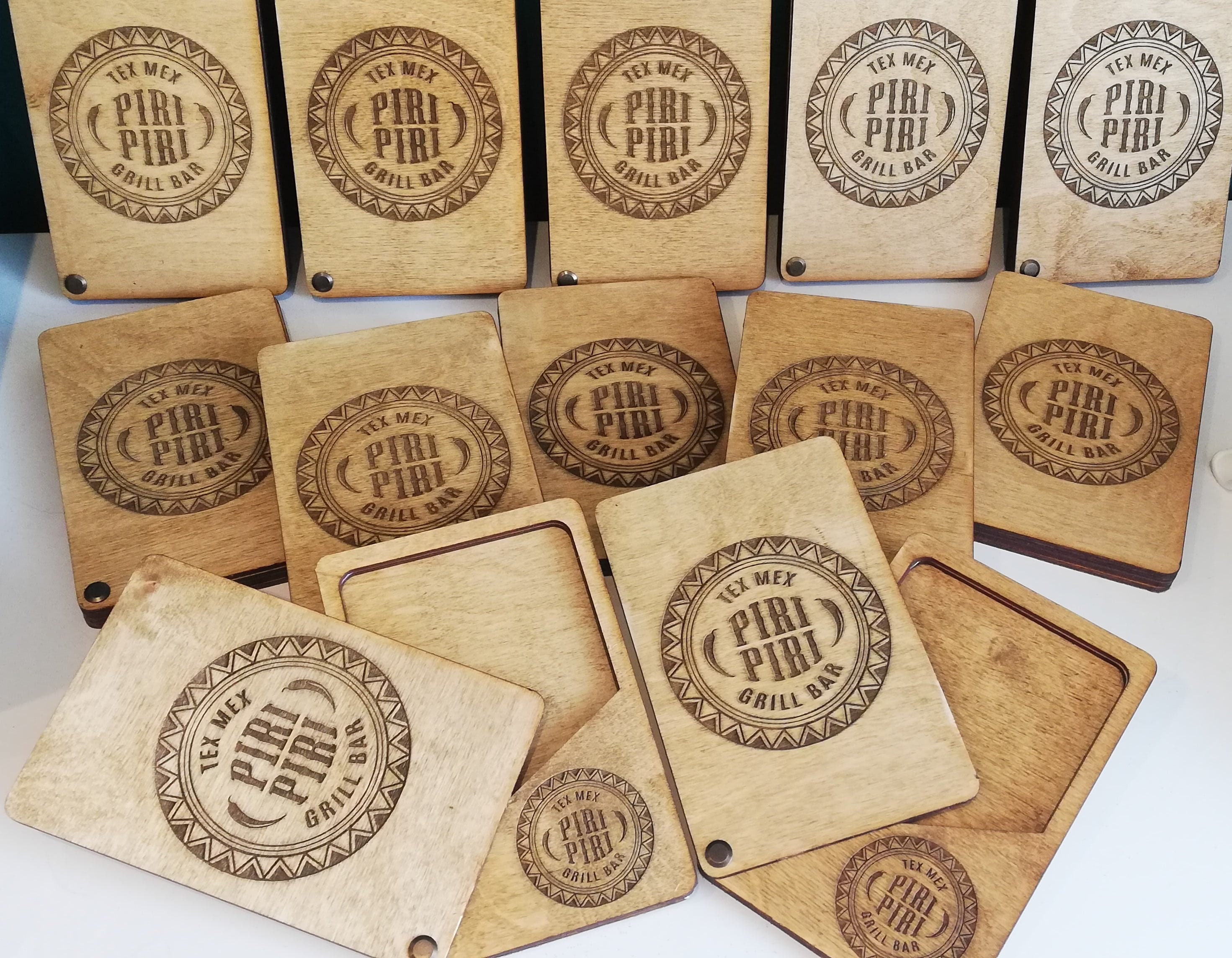 Check Presenter With Your Logo, Wooden Check Holder, ,bill Holder ...