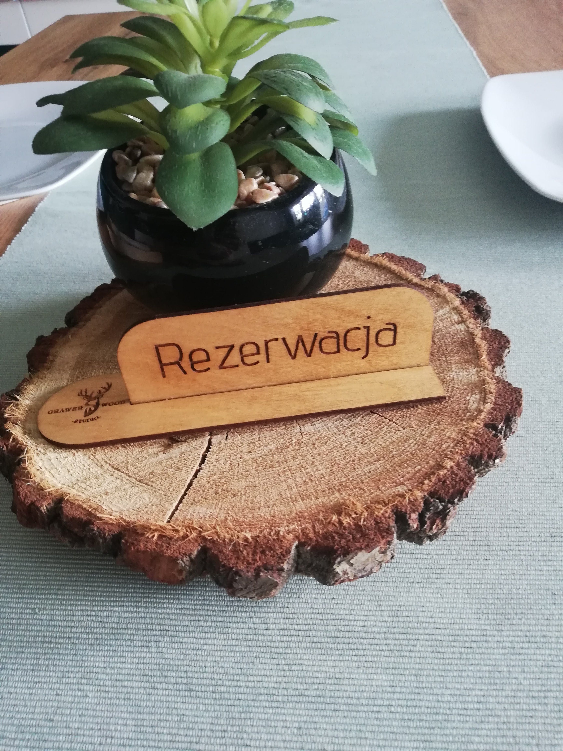 Reserved Table Sign | Restaurant Table Holders | Reserved Restaurant ...
