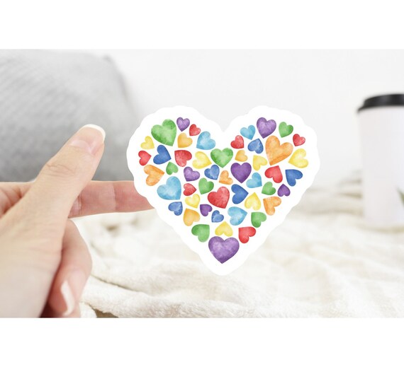 Paper, Party & Kids Papercraft Sticker HUMAN identity flags vinyl ...