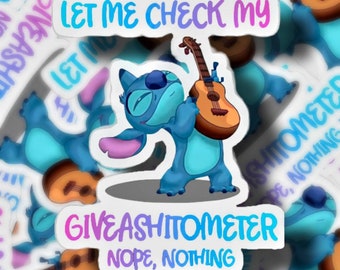 Funny Stitch Sticker | Etsy