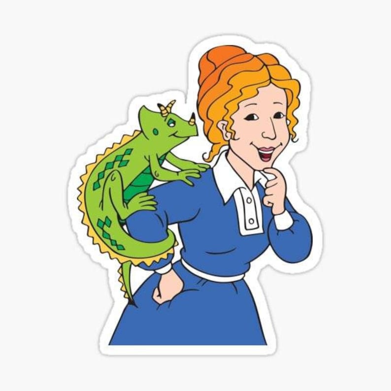 Ms. Frizzle Sticker the Magic School Bus Sticker Teacher | Etsy Canada