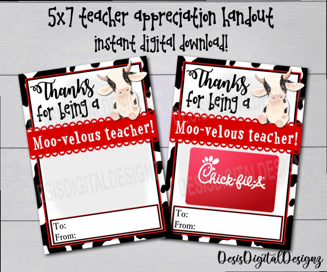 Teacher Appreciation Week. Instant Digital Download. Teacher ...