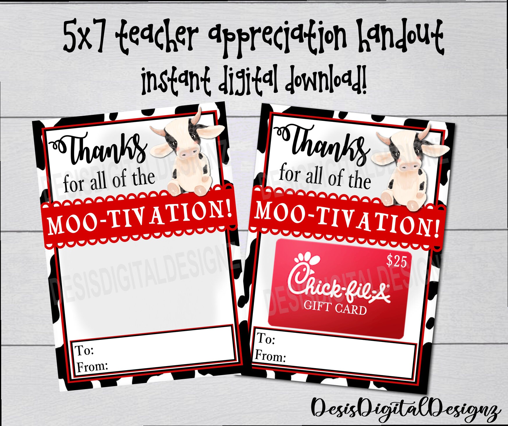 Teacher Appreciation Week. Instant Digital Download. Teacher ...