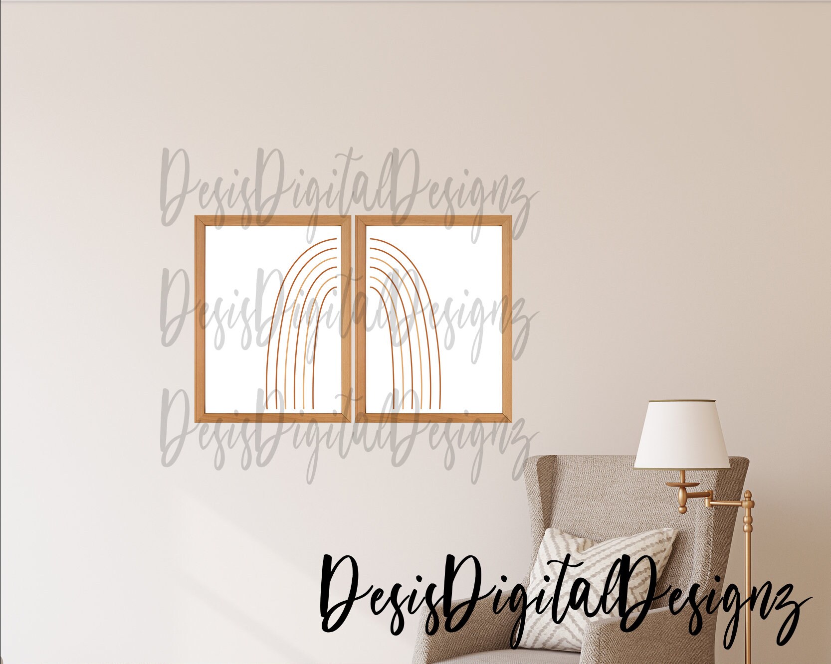 Boho Rainbow Wall Decor. Instant Digital Download Printable. - Etsy