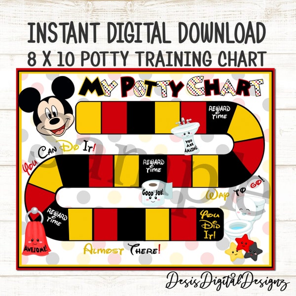Potty Chart Svg - Etsy