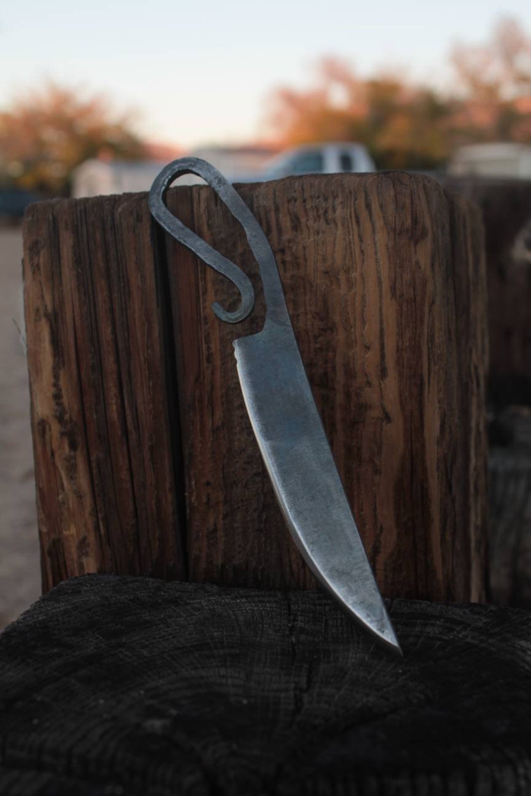 Hand Forged Scandinavian-style Viking Utility Knife - Etsy