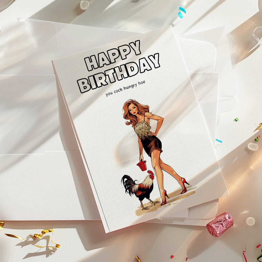 Adult Birthday Card, Happy Birthday, Digital Invitations, Humorous ...