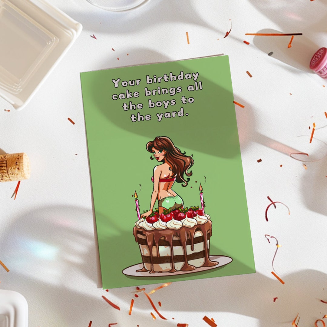 Adult Birthday Card, Happy Birthday, Digital Invitations, Humorous ...