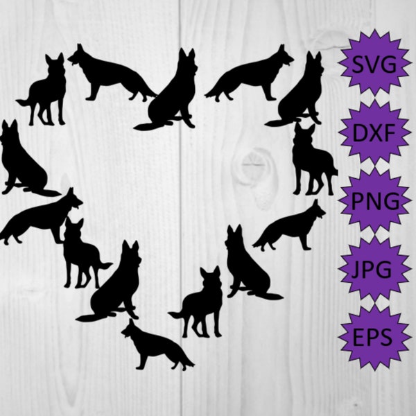 German Shepherd Love - Etsy