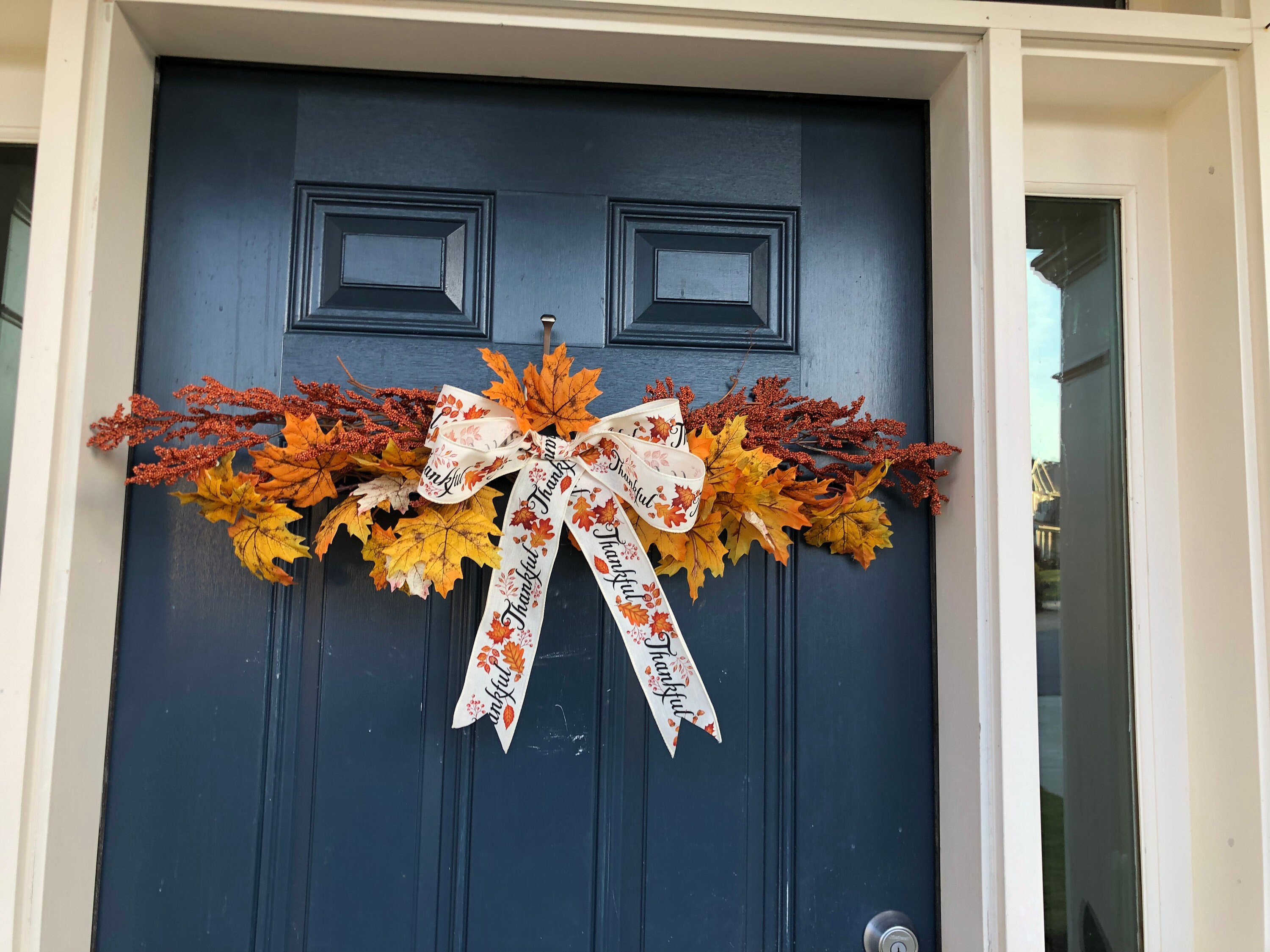 Thankful Ribbon Swag - Etsy