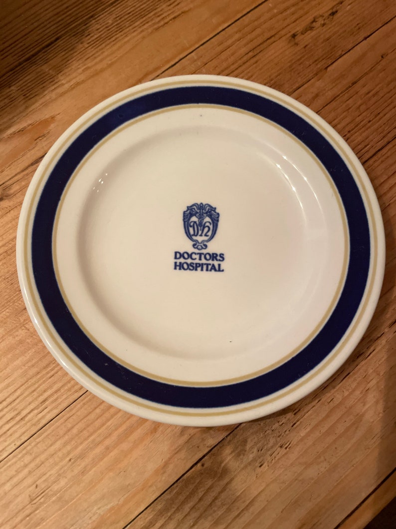 Mayer China Doctors Hospital Plate - Etsy