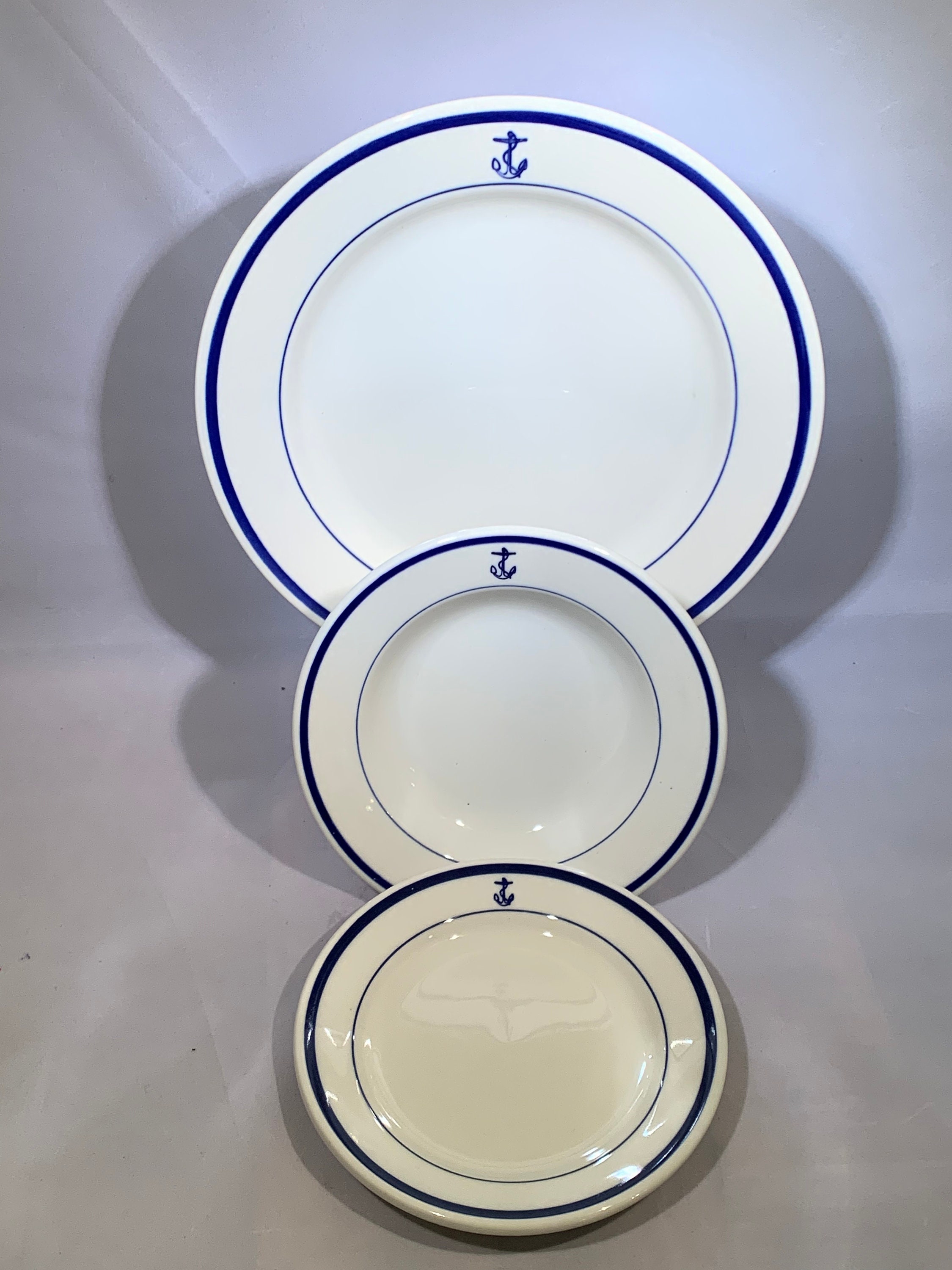 US NAVY Mess China Dinnerware - Etsy