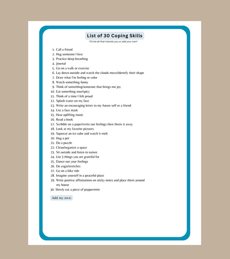 Safety Plan, Safety Plan Worksheet, Crisis Safety Plan Template ...