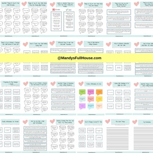 Therapy Worksheet Bundle, Parenting Tools, Chid Therapy, Teen ...