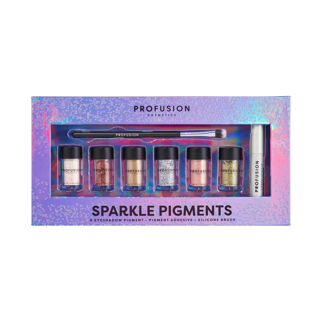 Profusion Cosmetics Sparkle Pigments 8-pc Fantasy Palette - Etsy