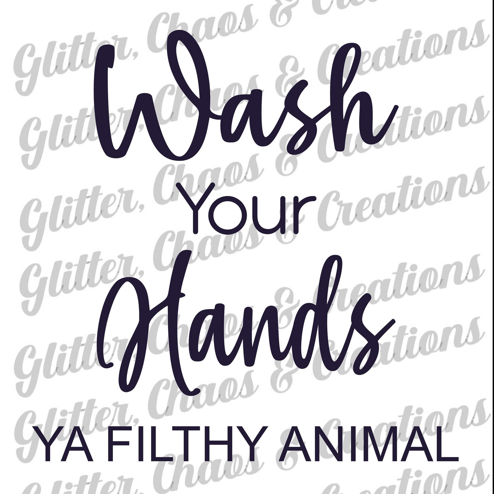 Wash Your Hands SVG, Bathroom Sign, Funny Sign, Bathroom Humour, Cute ...