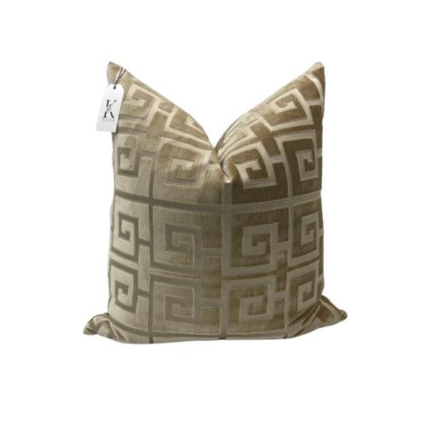 Greek Key Cushion - Etsy