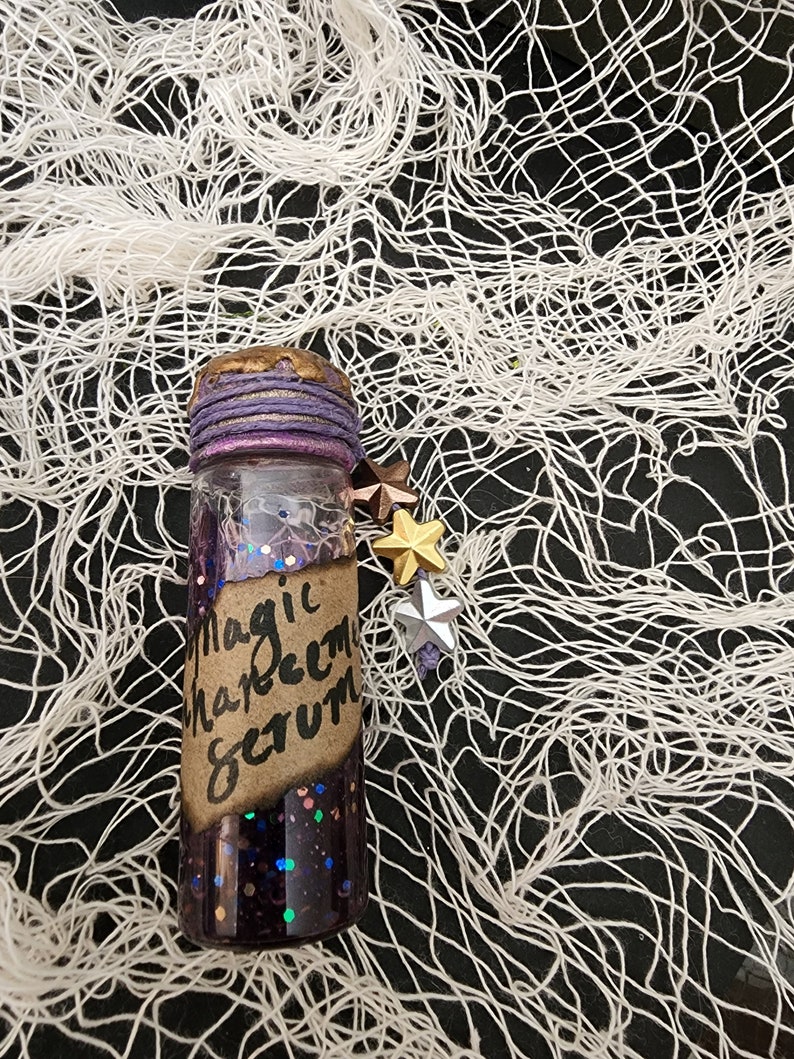 Enchanted Happiness Potion Set, Hocus Pocus, Witchcore, Cottagecore ...