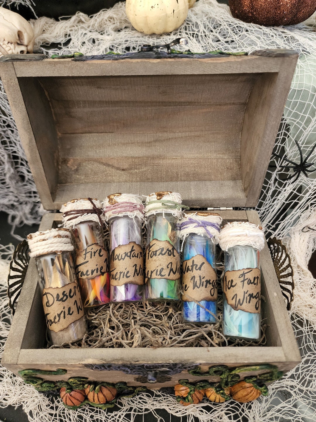 Elemental Faerie Wings, Fantasy Fairy Wings, Witchcore, Cottagecore ...