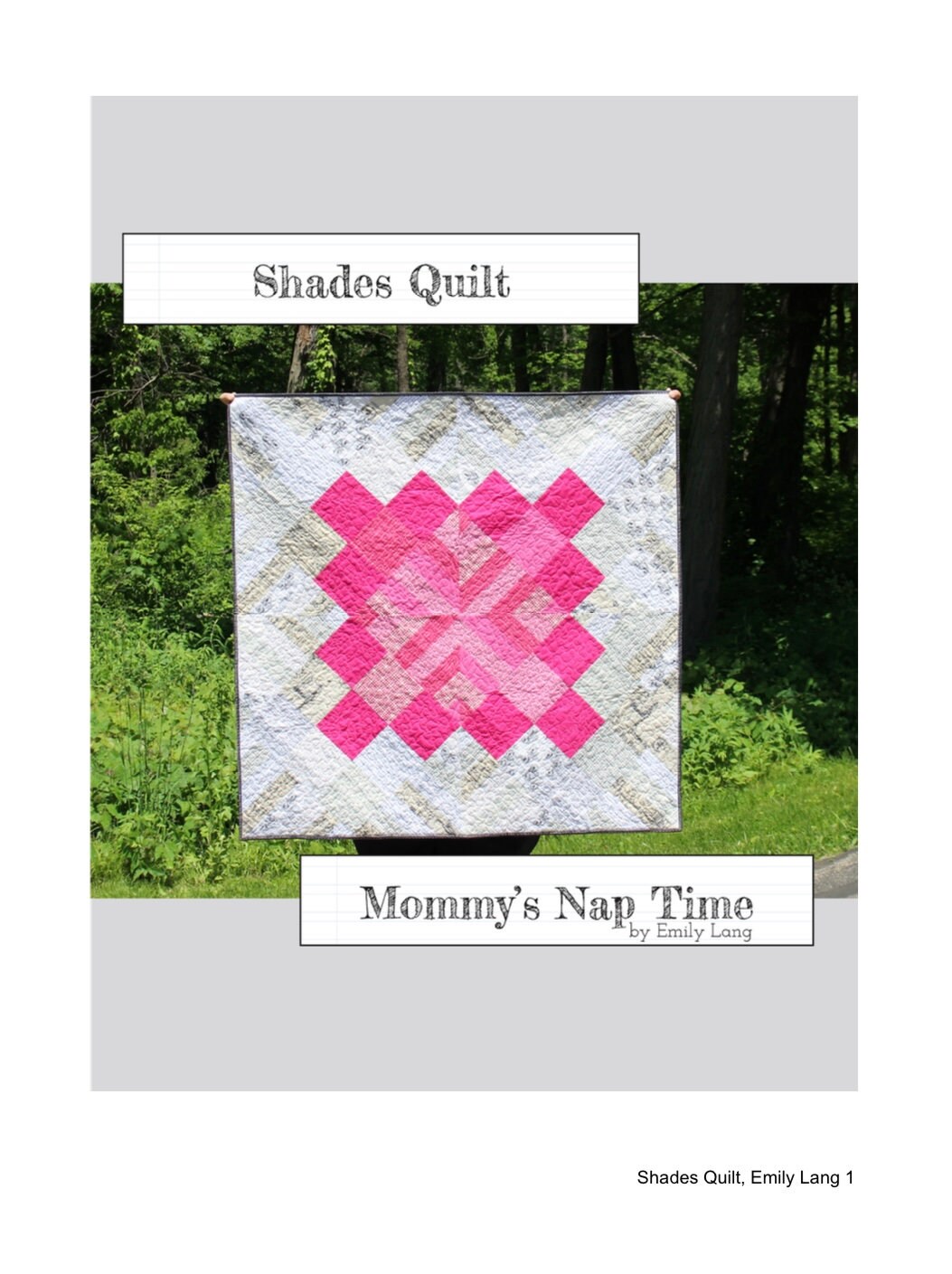 Shades Quilt PDF Pattern - Etsy