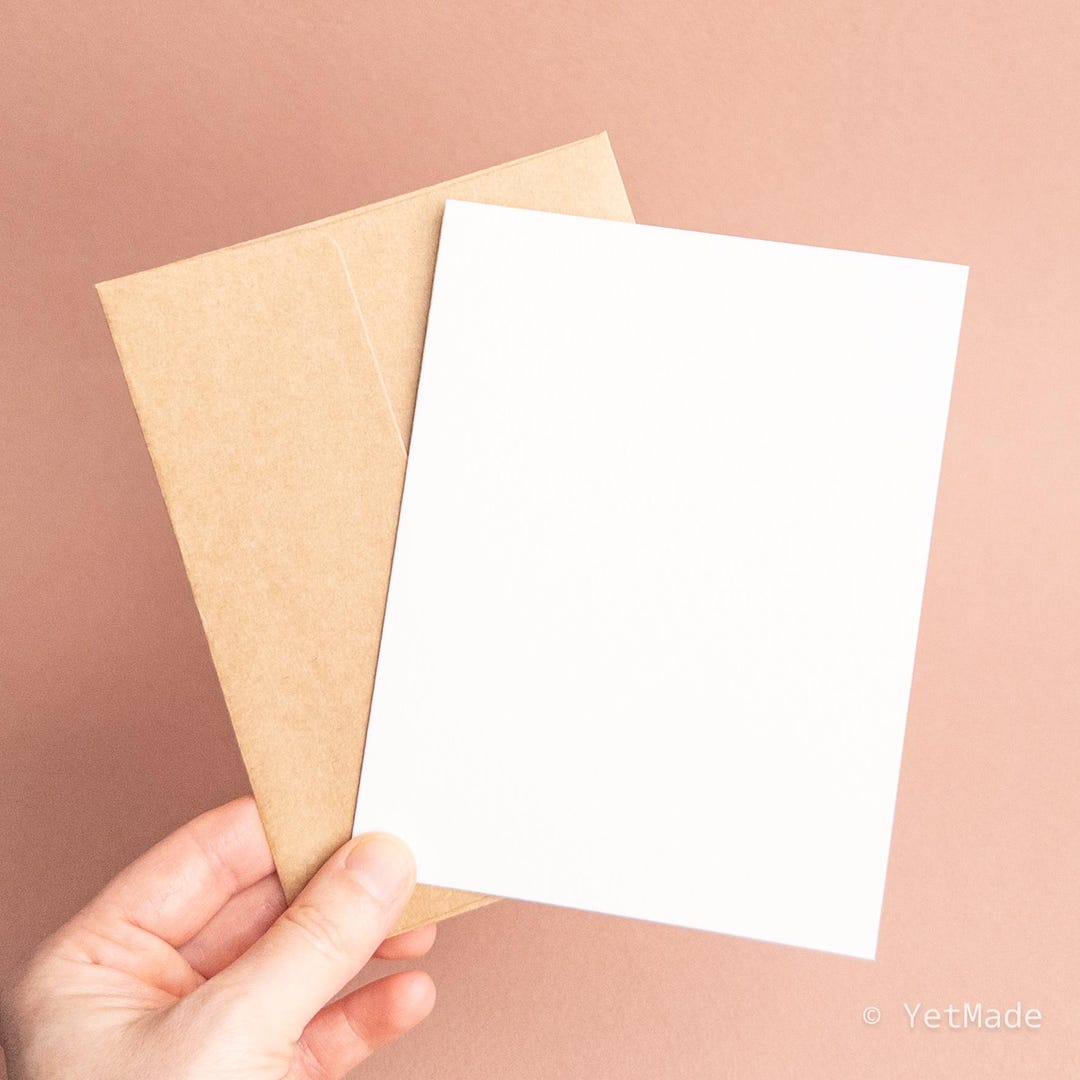 Blank A2 Greeting Note Card | Your Choice of Fine Art Paper - Arches ...