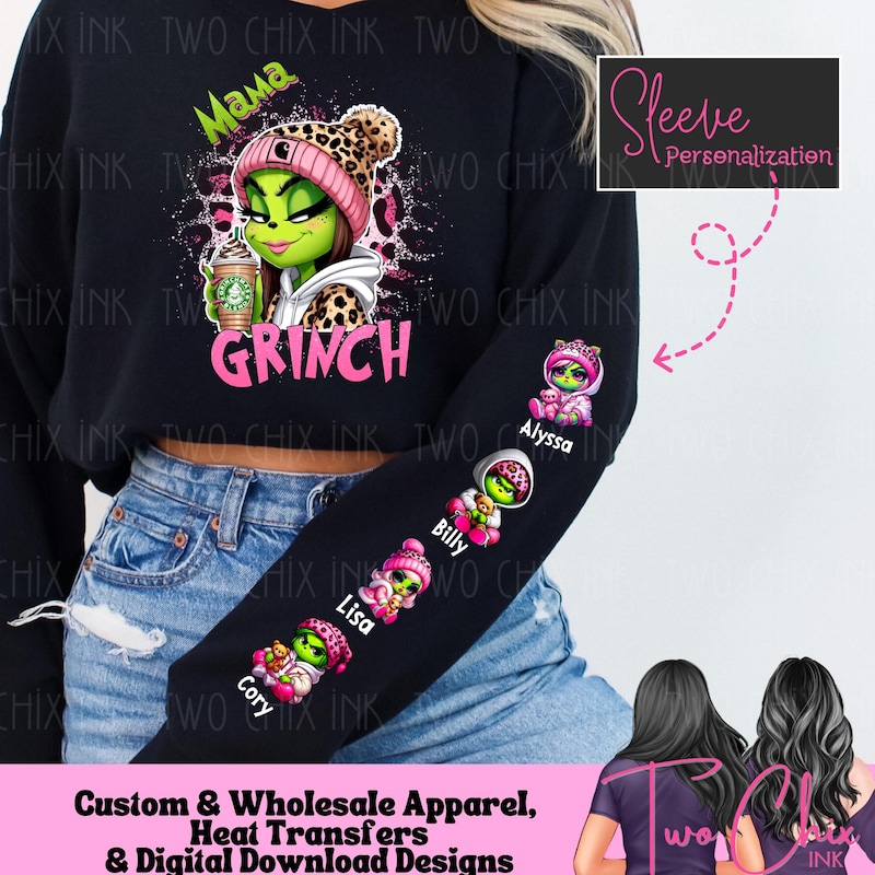 Preppy Grinch - Etsy