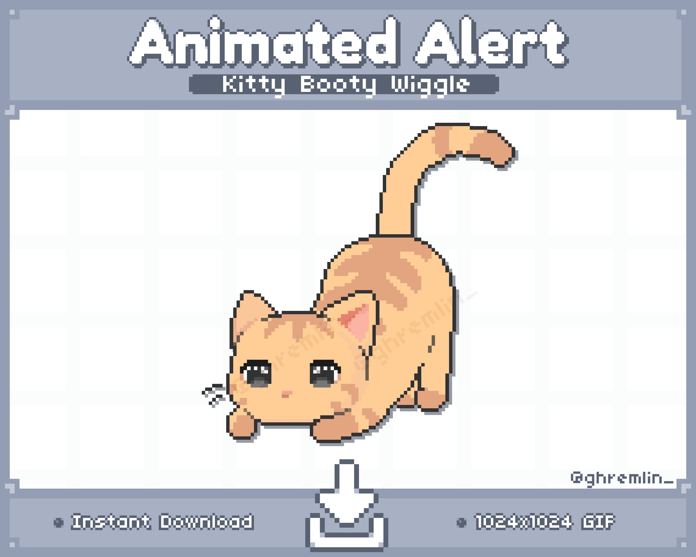 Cat Wiggle Gif