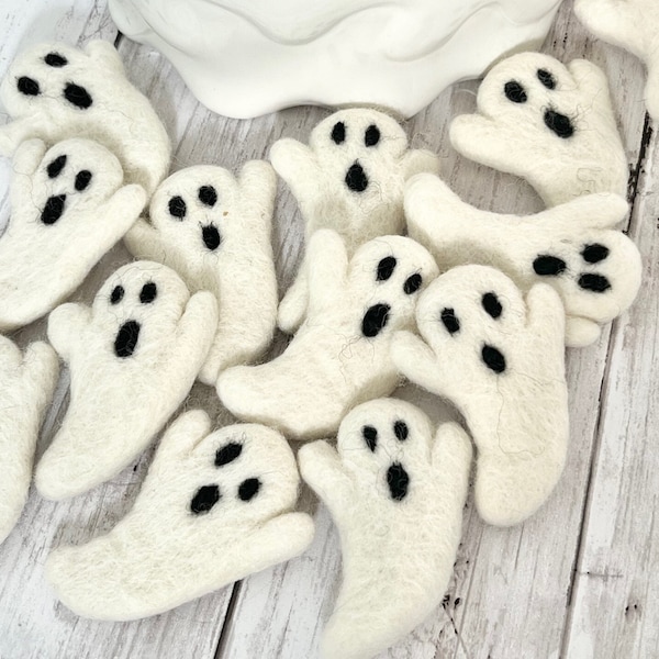 Needle Felt Ghost - Etsy