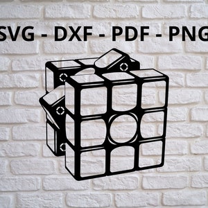 GANCUBE Pro Rubiks Cube | SVG - PNG - Dxf - Pdf - Etsy
