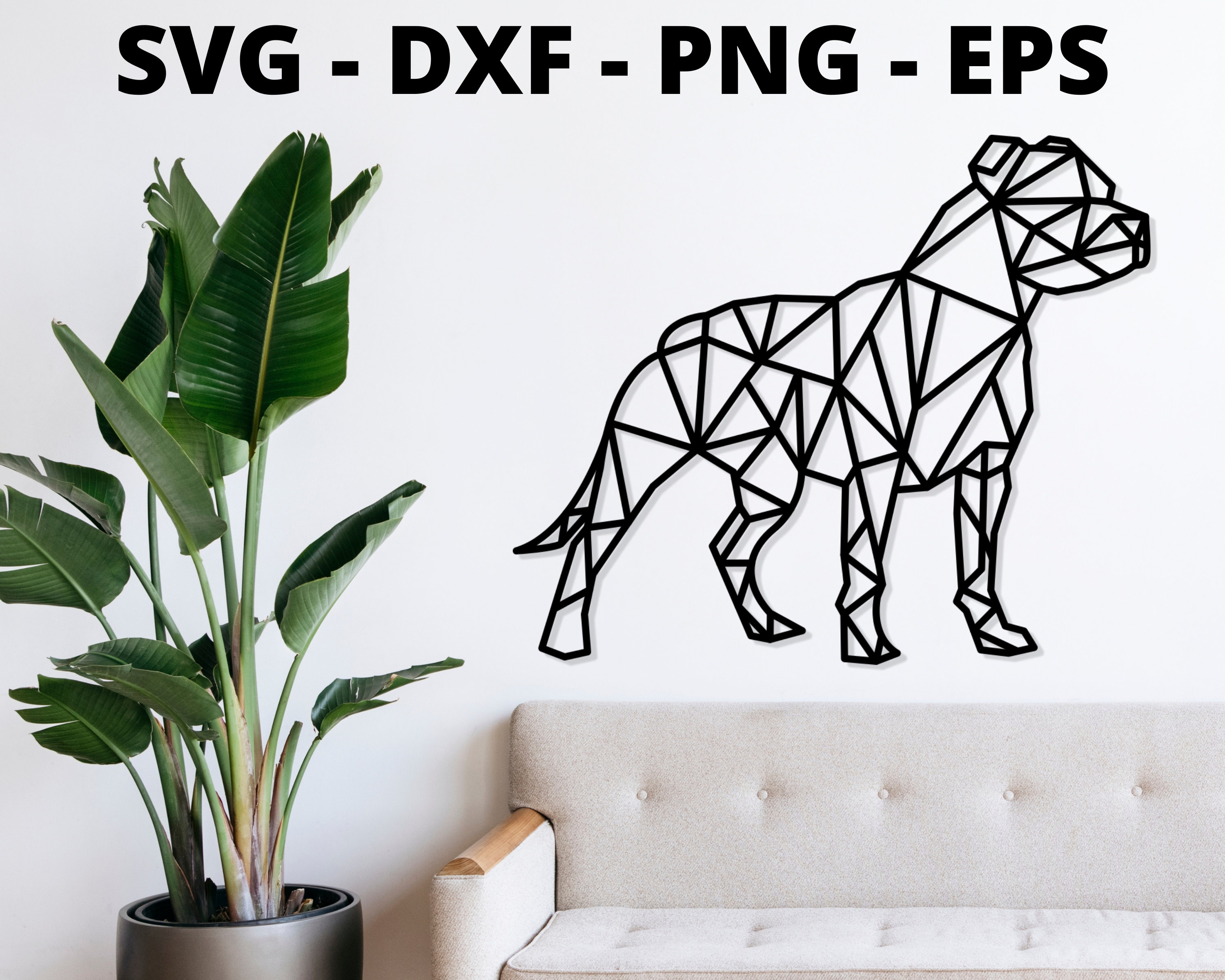 Dog SVG, DXF, PNG, Eps | Staffordshire Bull Terrier Breed - Etsy