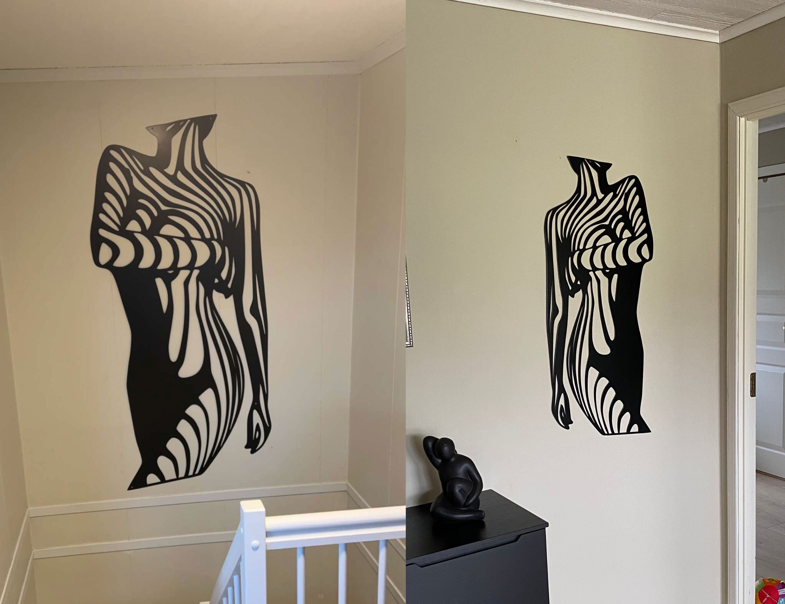 Female Torso Design - SVG, DXF, PNG, Eps, Pdf Files for Lasers, Cricut ...