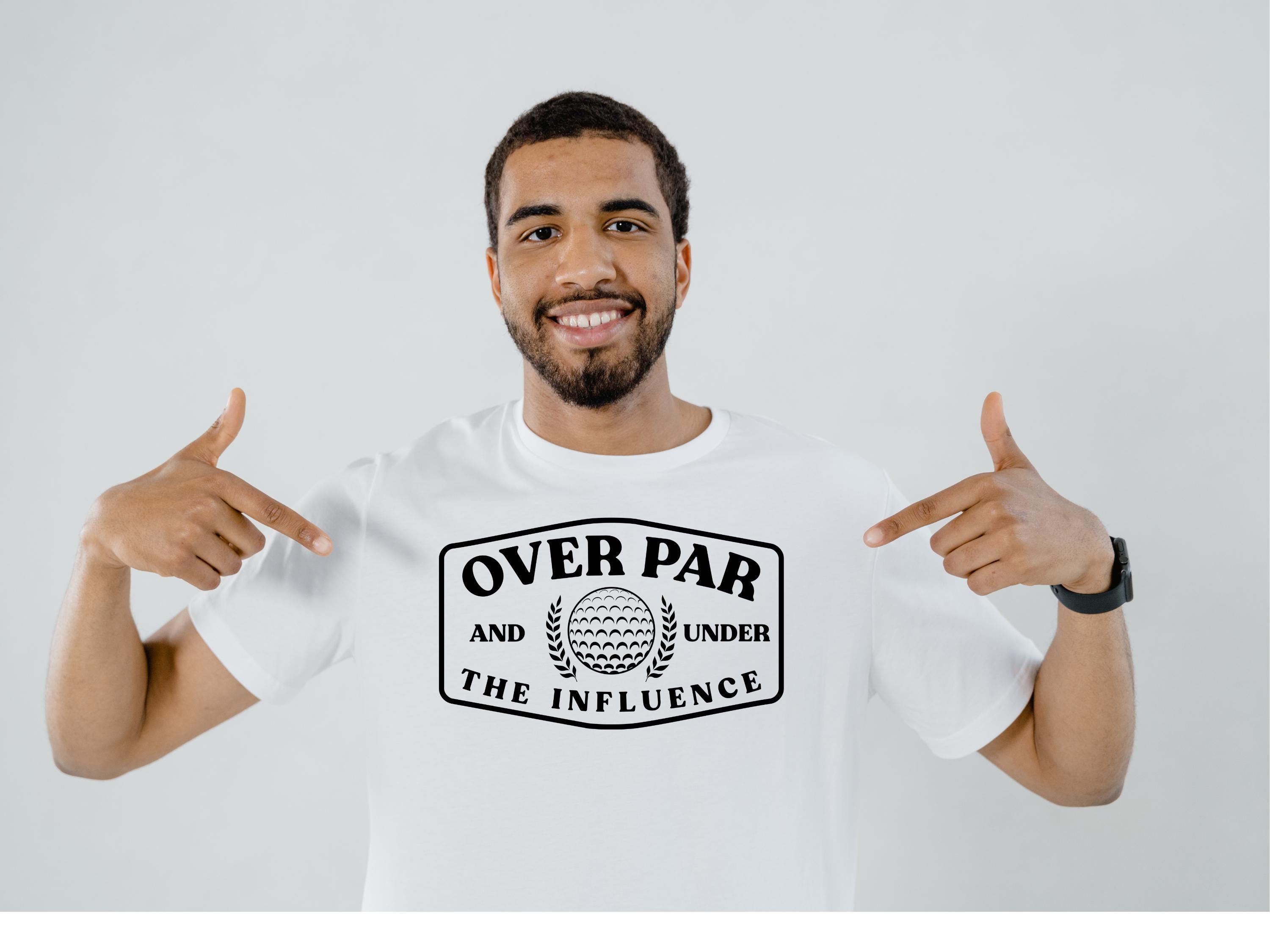 Over Par and Under the Influence | Svg - Lightburn - Png | Premium ...