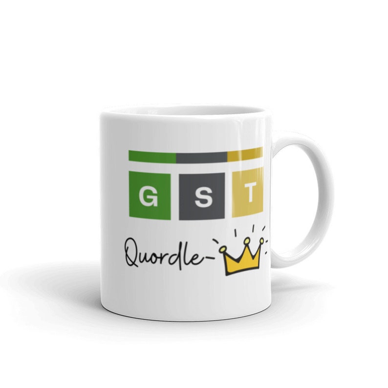 Personalized Wordle Queen, Quordle Queen Inspired 11oz/15oz Coffee/tea ...