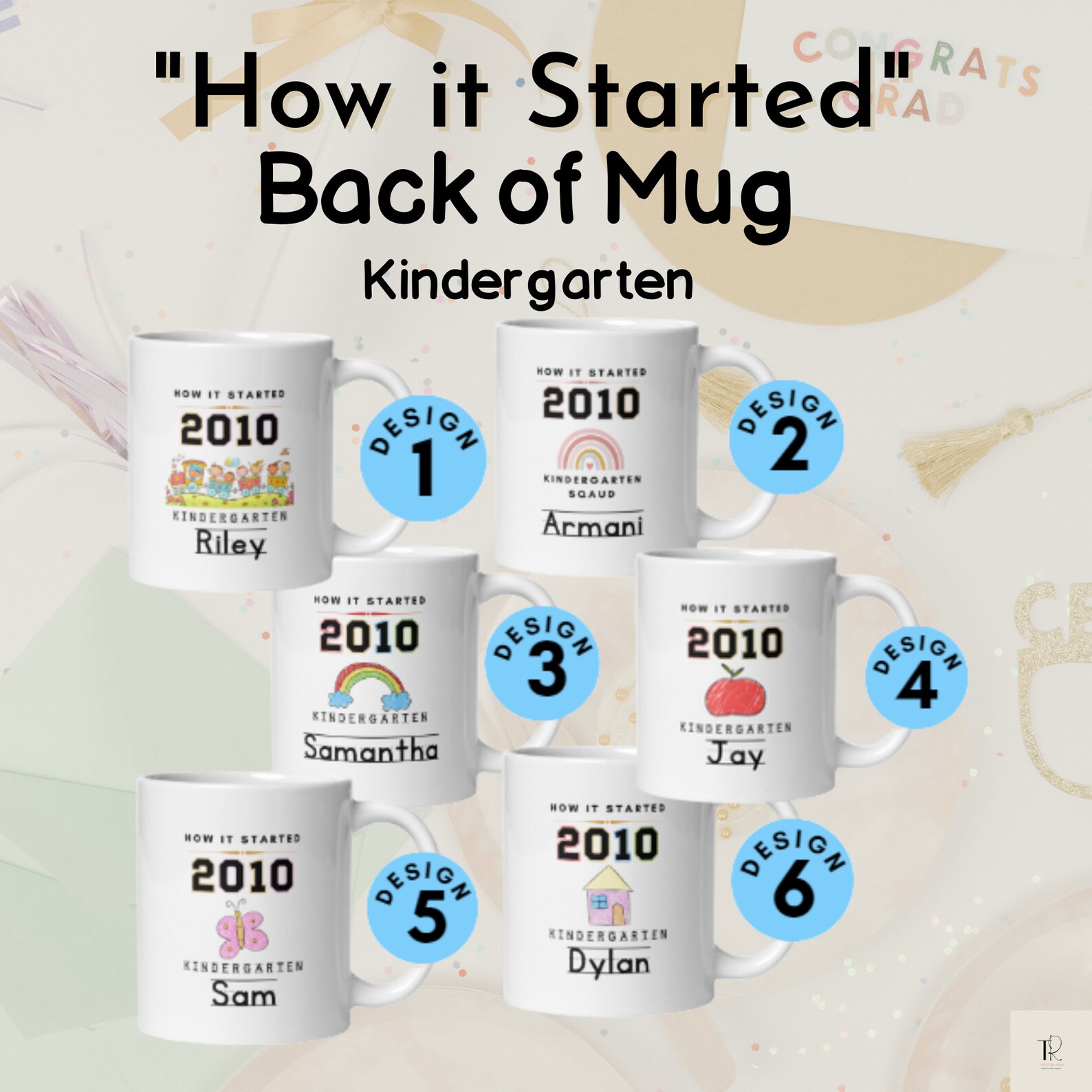 Personalised Grad 2023 Mugs/custom Grad 2023 Gift/congratulations Grad ...